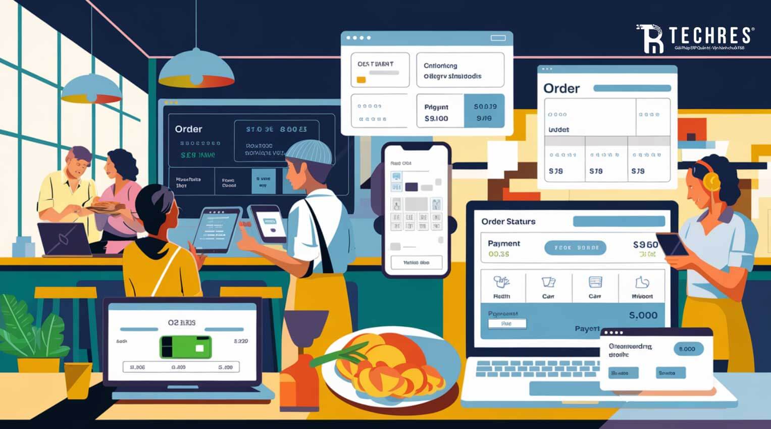 Phần Mềm Order Tích Hợp Thanh Toán Điện Tử - Giải Pháp Số Hóa Ngành F&B